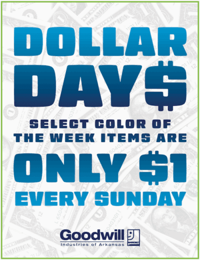 Discover Our Exciting Discount Schedule At Goodwill